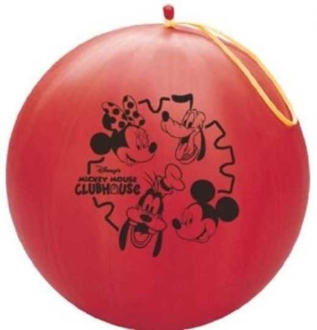 14 RED MICKEY MOUSE Punch Ball Balloon Party Supplies Decorations ...