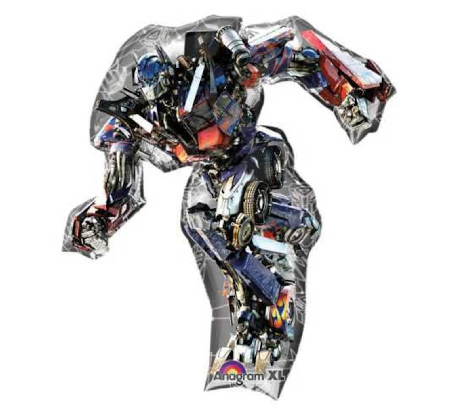 34" Transformers OPTIMUS PRIME Shape Balloon - Large Foil Mylar Balloon ...