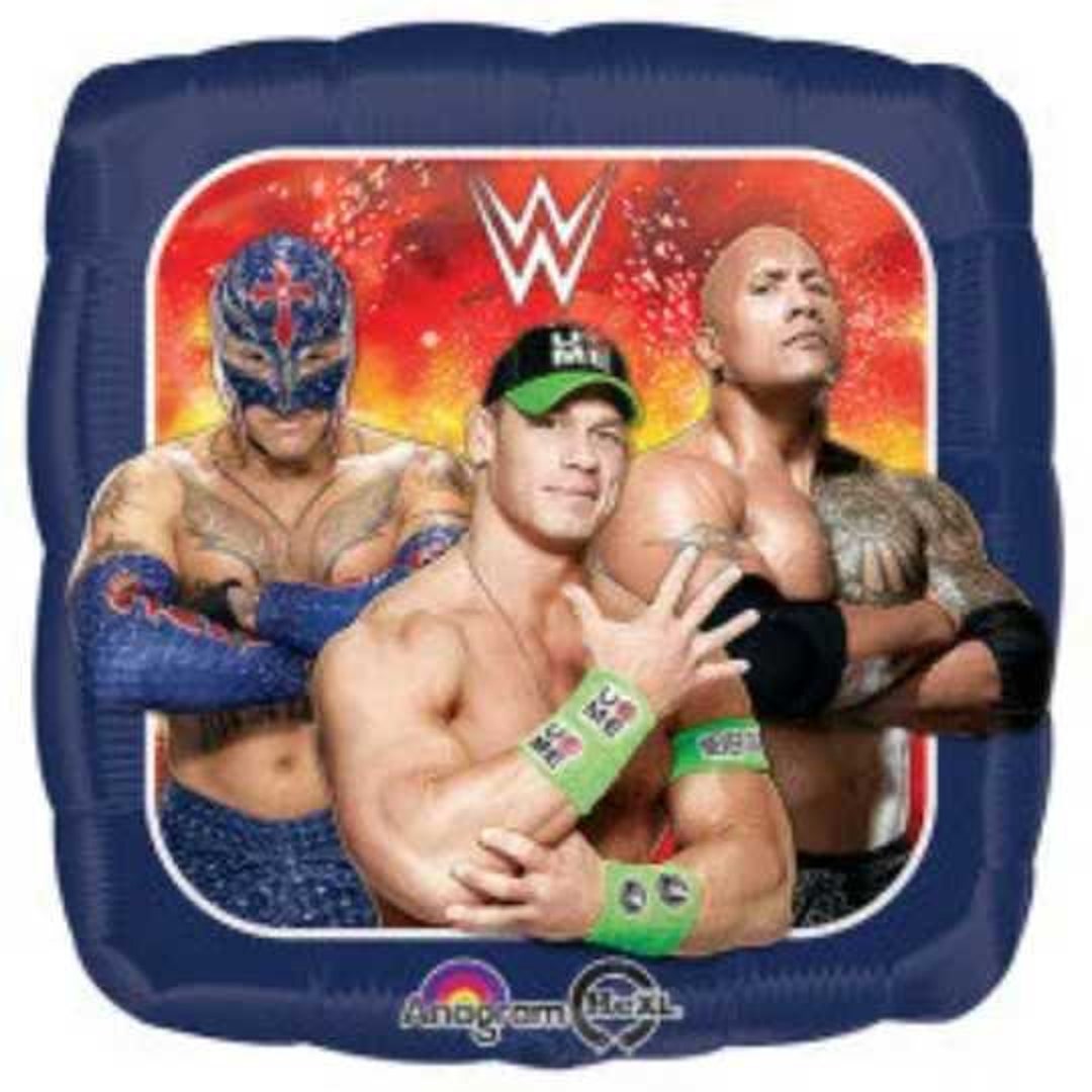 18 WWE GROUP BALLOON Party Supplies Decorations Foil Mylar Balloon - Etsy
