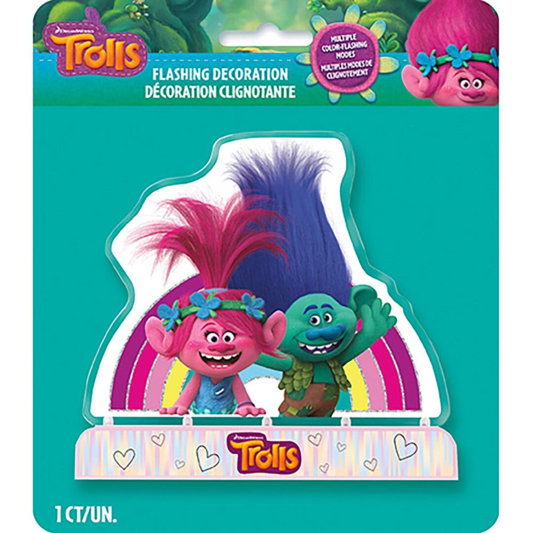 Trolls Led Light up Decoration - Party Supplies Decorations - Etsy