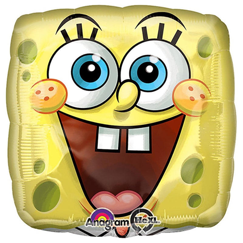 Spongebob Party Balloon - Etsy