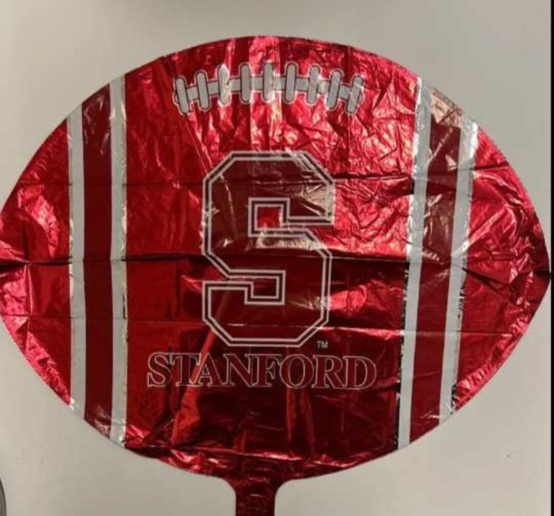 18" STANFORD Football Balloon - Party Supplies Decorations Foil Mylar ...