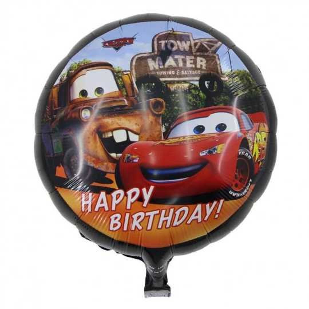 18" Mater and LIGHTNING MCQUEEN CARS Balloon - Party Supplies ...
