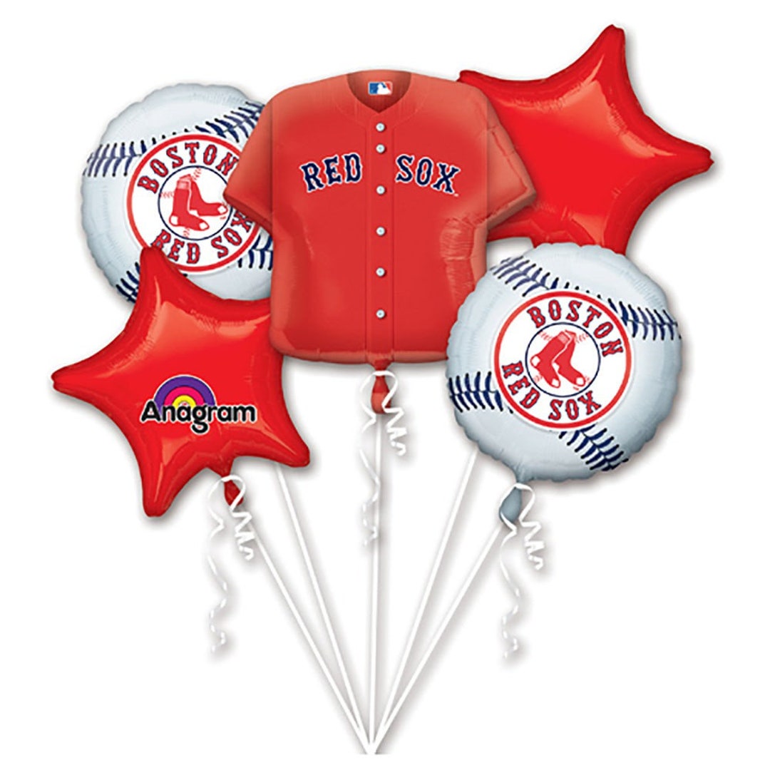 Mlb Boston Red Sox Anagram Balloon Bouquet Kit (5 Piece) - Party ...