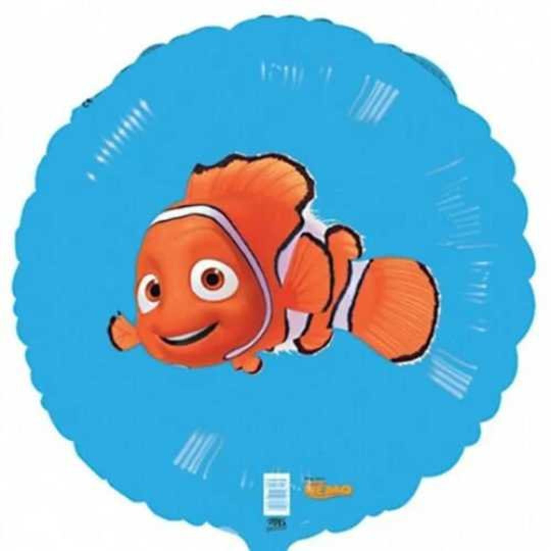 18" FINDING NEMO ROUND Balloon - Party Supplies Decorations Foil Mylar ...