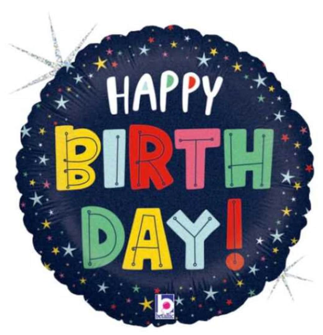 18 HAPPY BIRTHDAY CONSTELLATION Balloon Party Supplies Decorations Foil ...