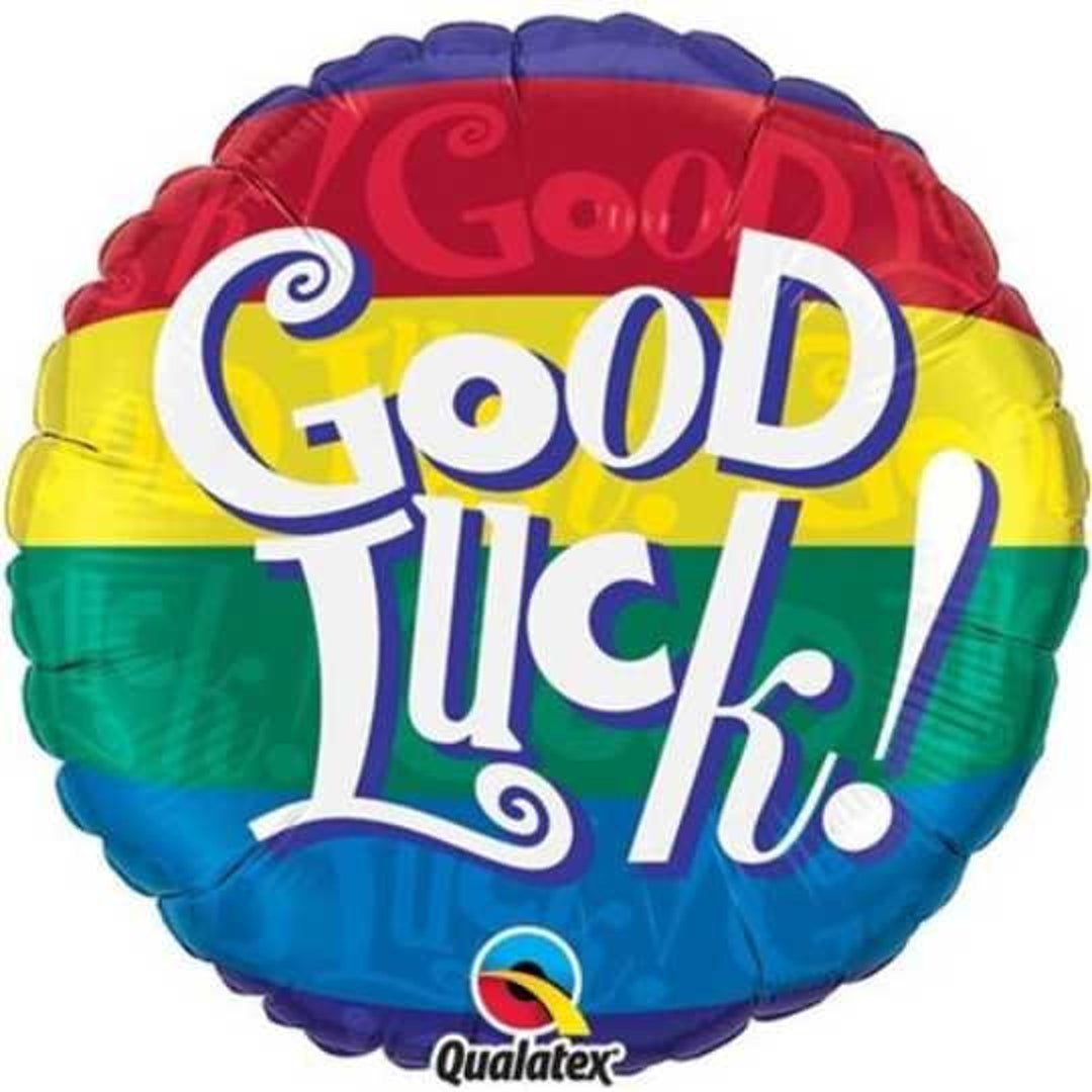 18 GOOD LUCK BALLOON Party Supplies Decorations Foil Mylar Balloon - Etsy