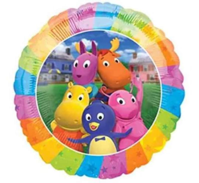 18 BACKYARDIGANS Balloon Party Supplies Decorations Foil Mylar Balloon ...