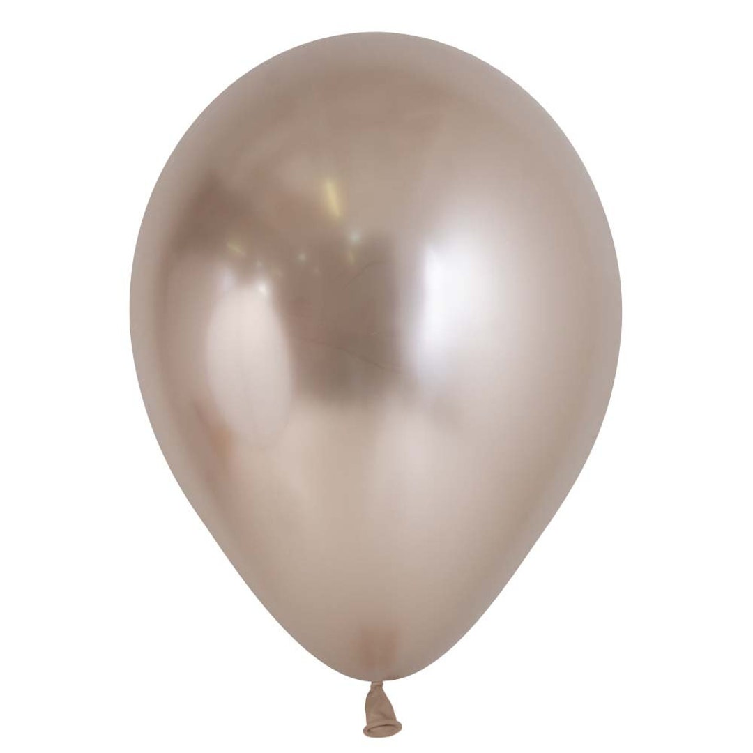 11 Inch Sempertex Reflex Champagne Latex Balloons - Party Supplies ...