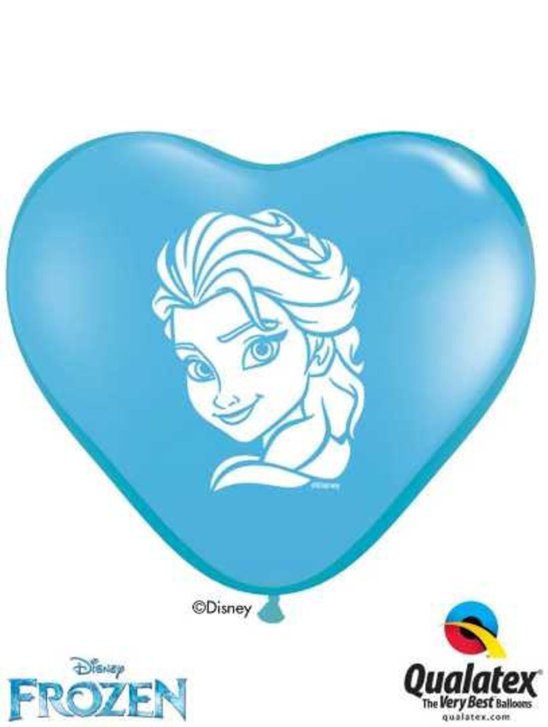 6" FROZEN ELSA Latex Birthday Balloon • Party Supplies Decorations ...