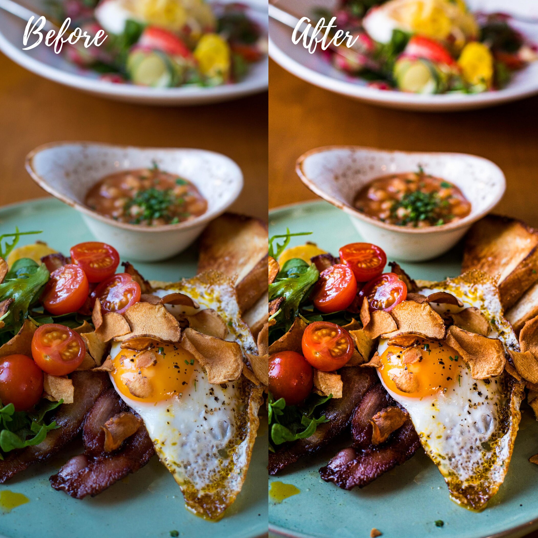 9 Food Presets for Instagram, Mobile Lightroom Presets, Presets for ...