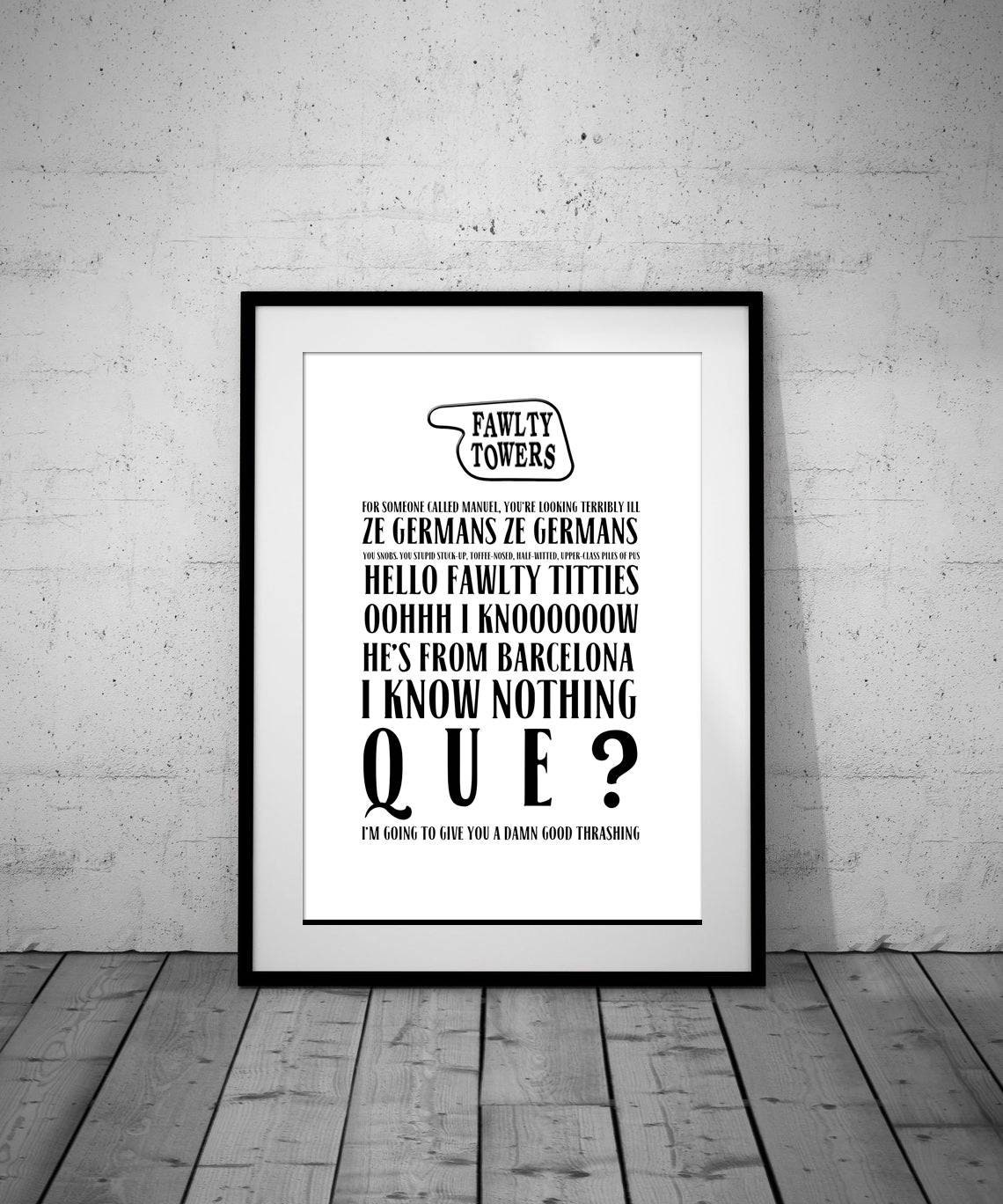 Fawlty Towers Quotes