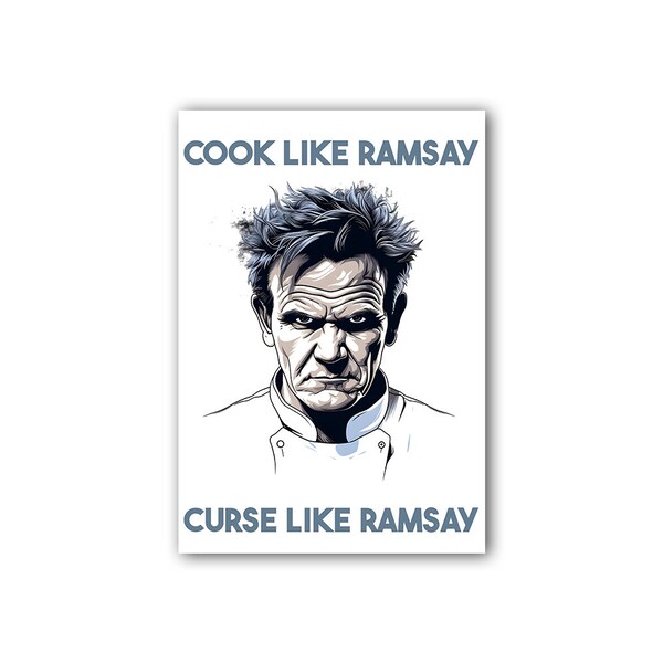 Gordon Ramsay Art - Etsy