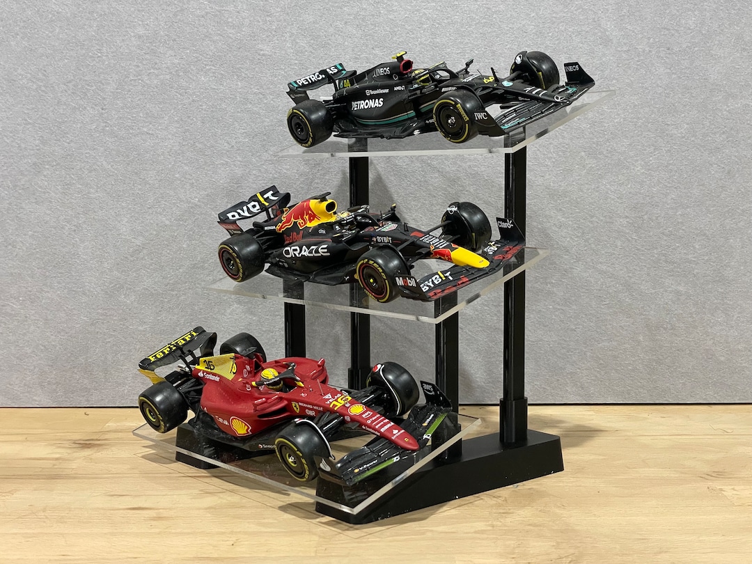 1:24 Scale Model Display Stand | 3 Tier (angled) - Etsy