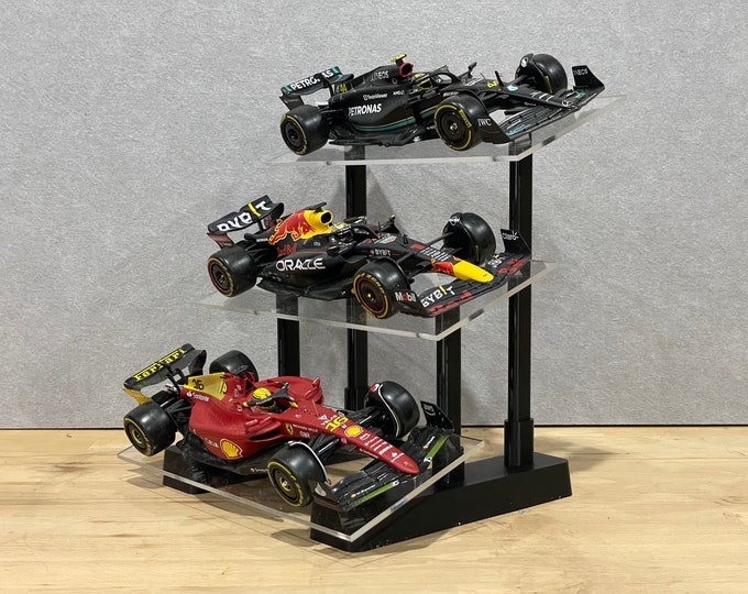 1:24 Scale Model Display Stand | 3 Tier (angled) - Etsy