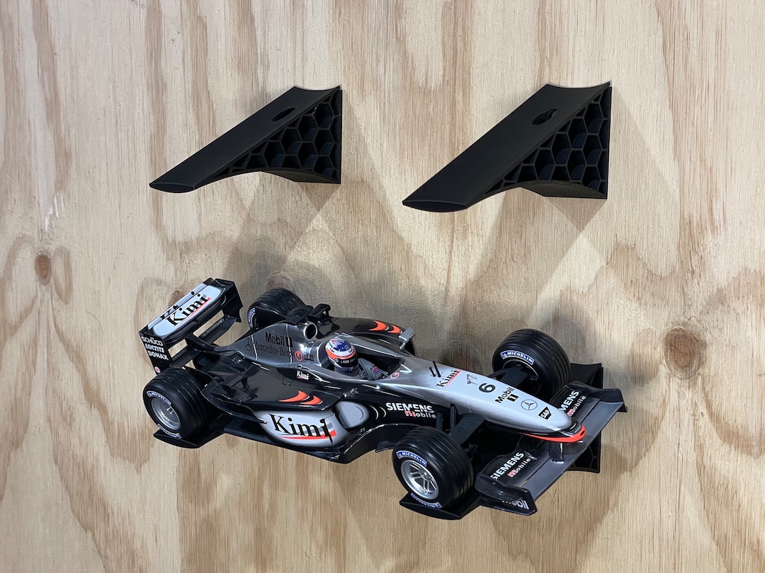 Scale Model Angled Wall Mounts | 1:18 - Etsy
