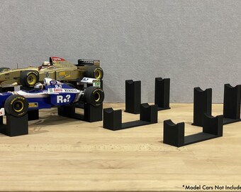 1:18 Scale Model, 3 Tier, Angled Desktop Display Stand - Suits Formula ...