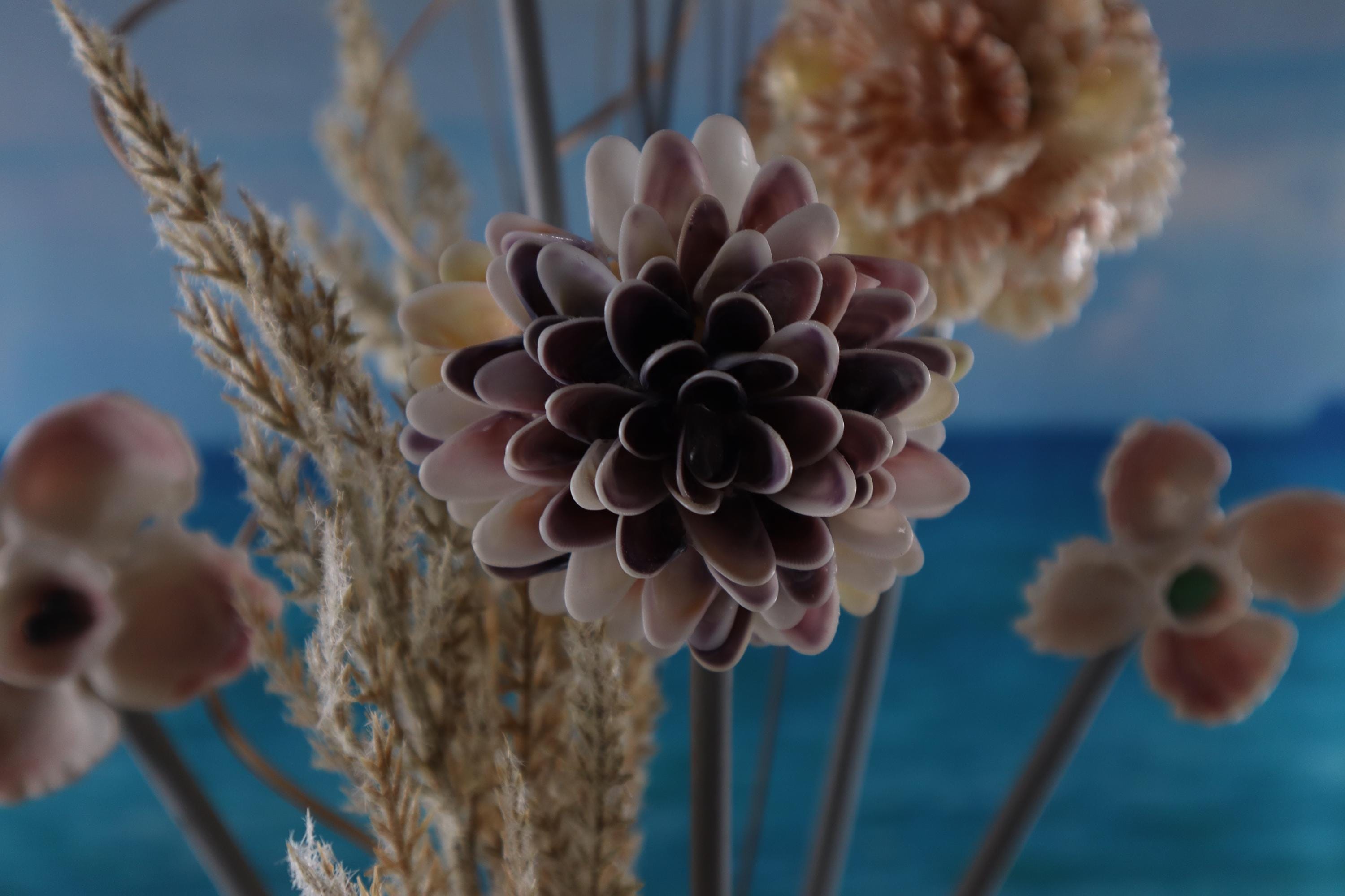 Seashell Beach Flower Arrangements - Etsy