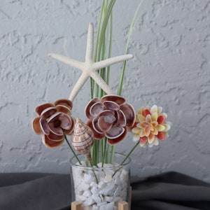Seashell Beach Flower Arrangements - Etsy