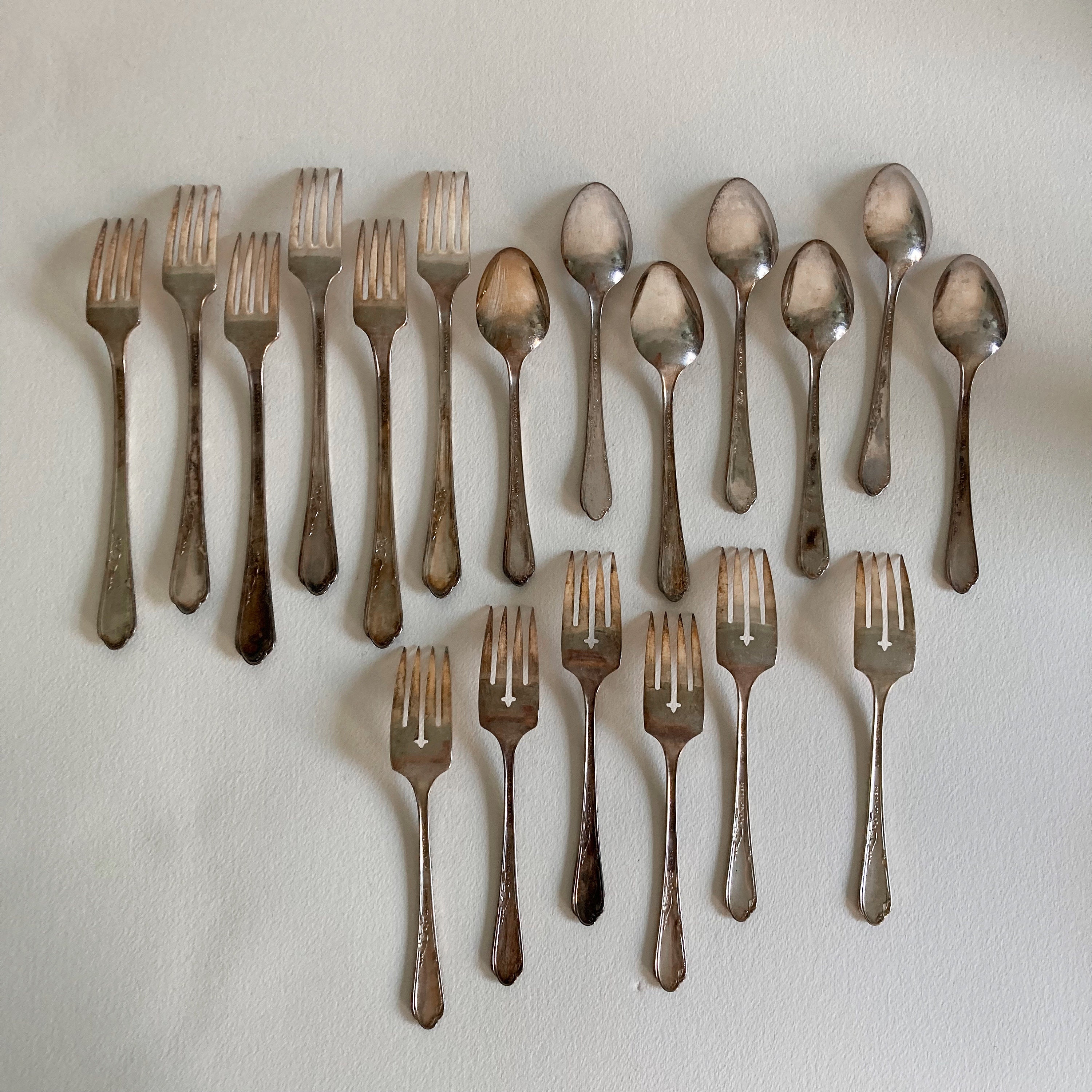 Vintage 1930s Silverplate Collection Meadowbrook Pattern by Oneida ...