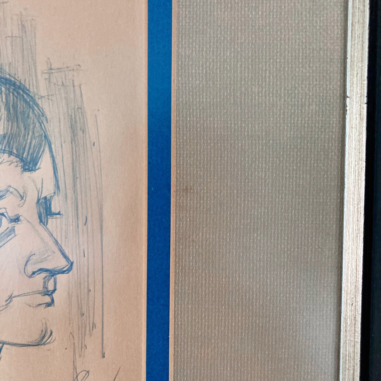 Dapper Gentlemen Portrait Original Art Work on Paper Ink - Etsy