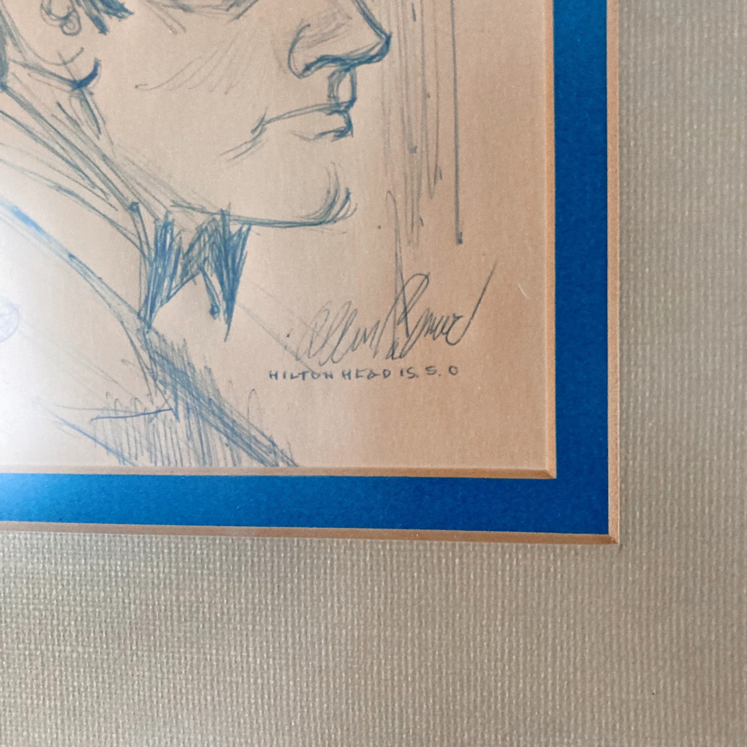 Dapper Gentlemen Portrait Original Art Work on Paper Ink - Etsy