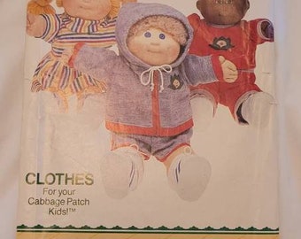 Cabbage Patch Kids Clothes Pattern - Etsy