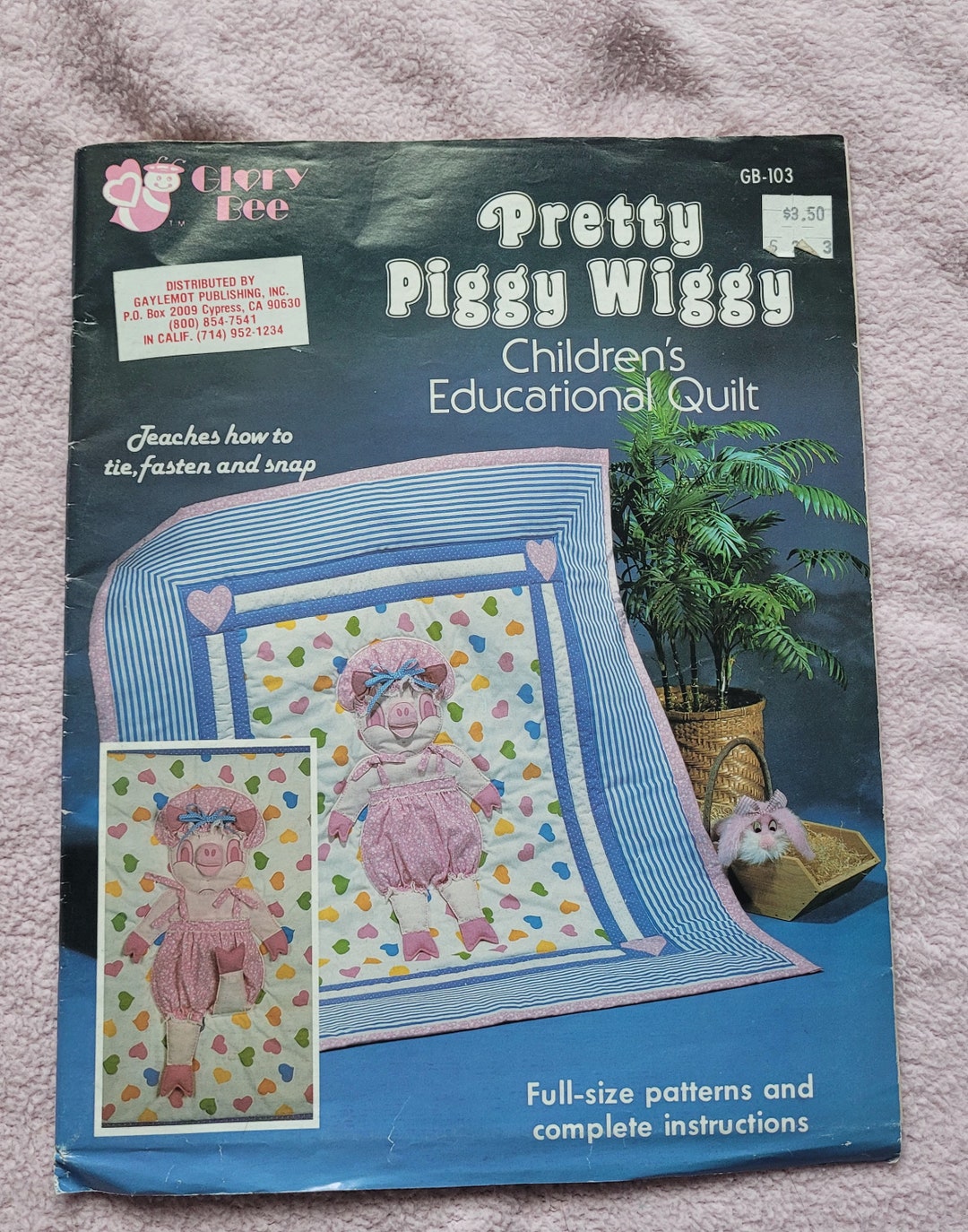 Pretty Piggy Wiggy Quilt Pattern - Etsy