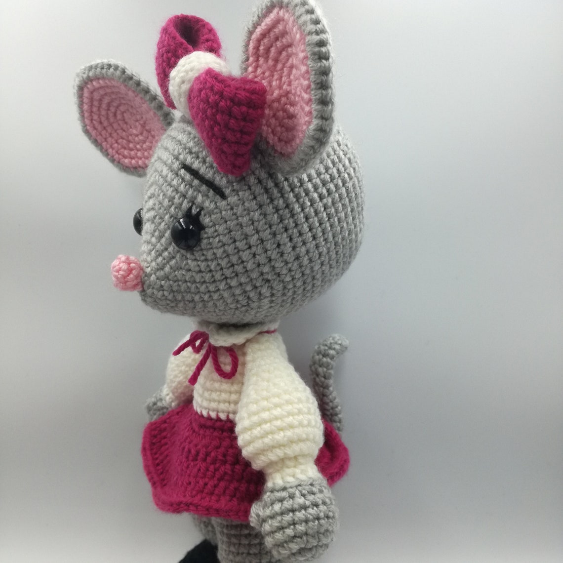 Maisie the Mouse Crochet English Pdf Pattern Amigurumi Pattern - Etsy