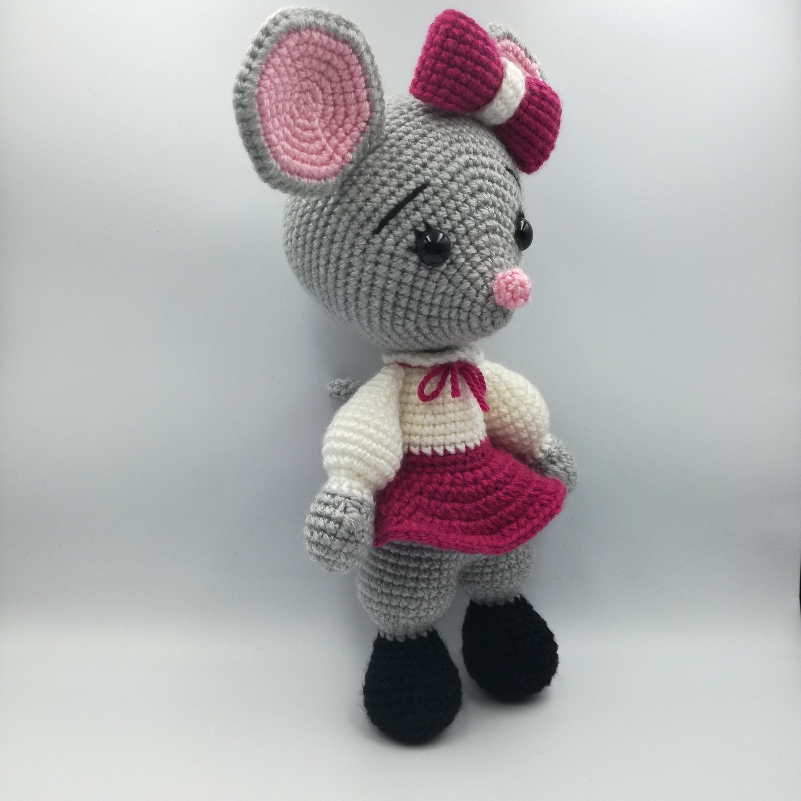 Maisie the Mouse Crochet English Pdf Pattern Amigurumi Pattern - Etsy
