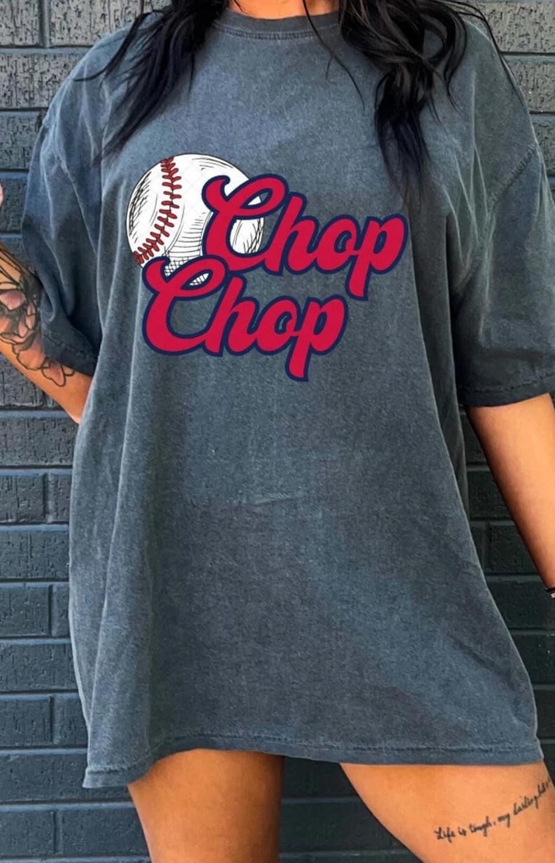 Chop Chop Braves Tee - Etsy