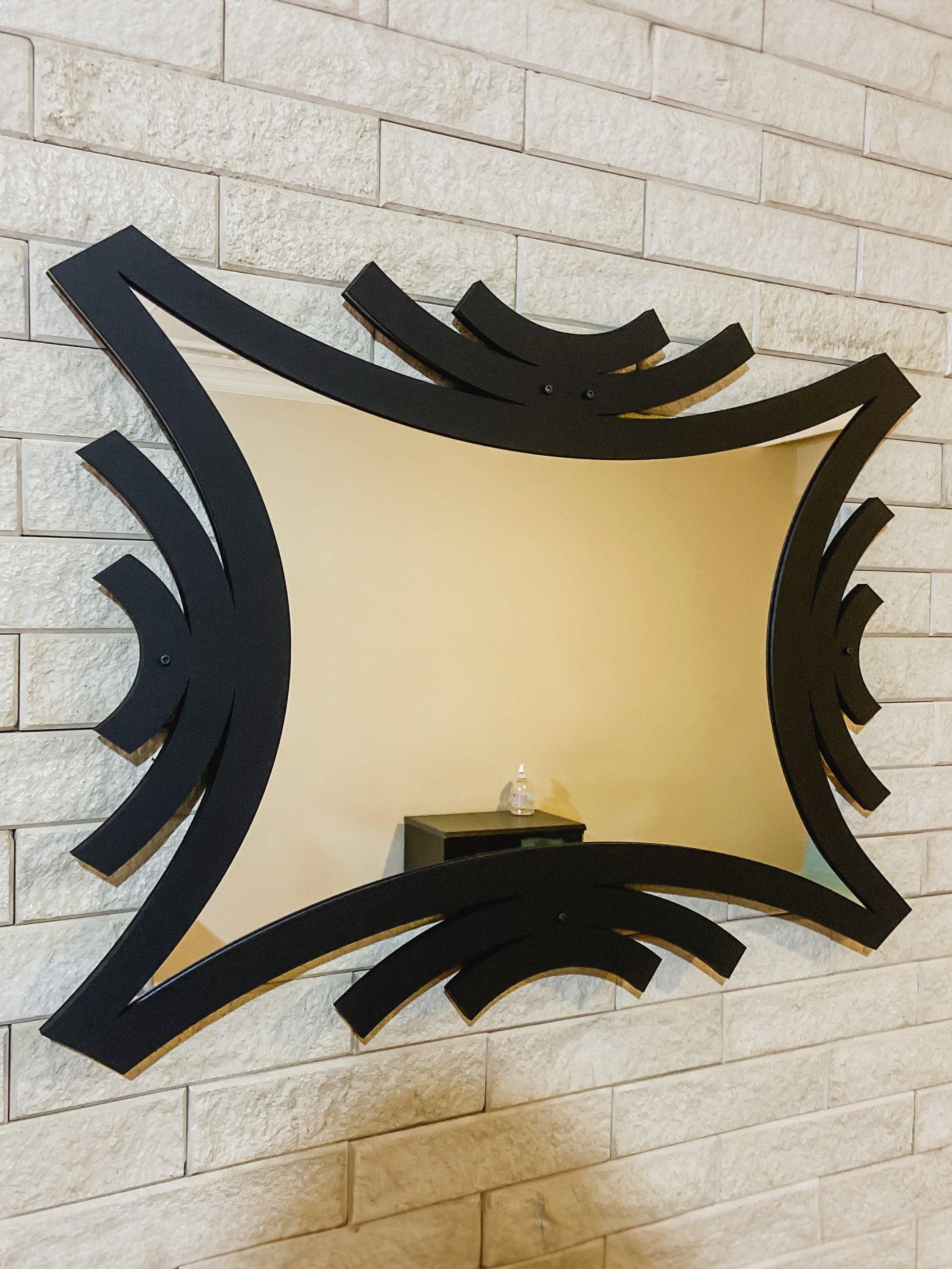 Mirror Wall Decor, Mirror Wall Art, Horizontal Modern Wall Mirror ...
