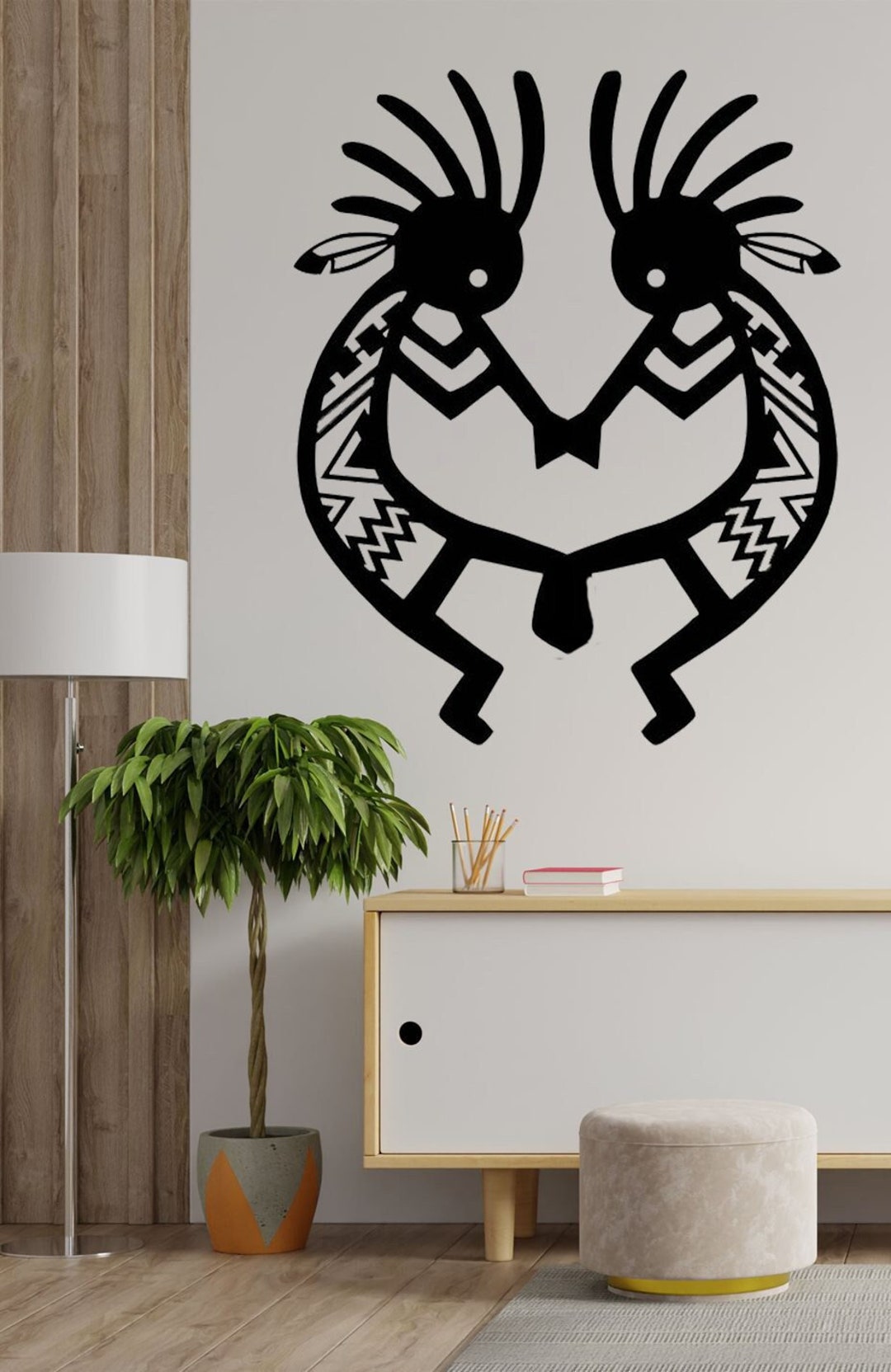Kokopelli Wall Art: Native American Fertility God, Wooden Decor - Etsy