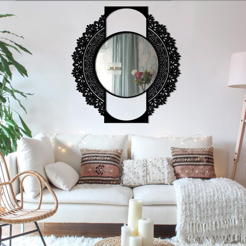 Circle Mirror - Etsy