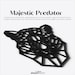 Jaguar Wall Decor - Geometric Wall Art, Polygon Wall Art, Unique Living ...