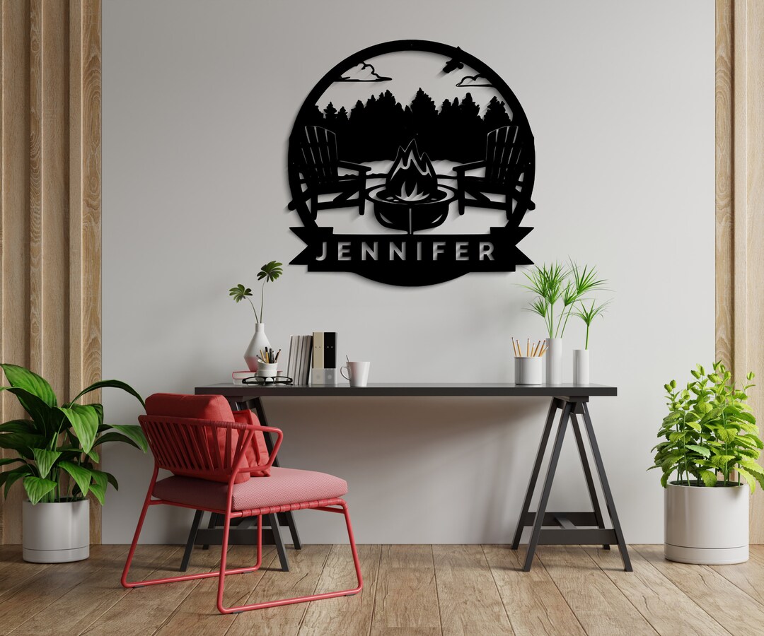 Personalized Camper Wall Art Custom Camping Wall Decor Camp - Etsy