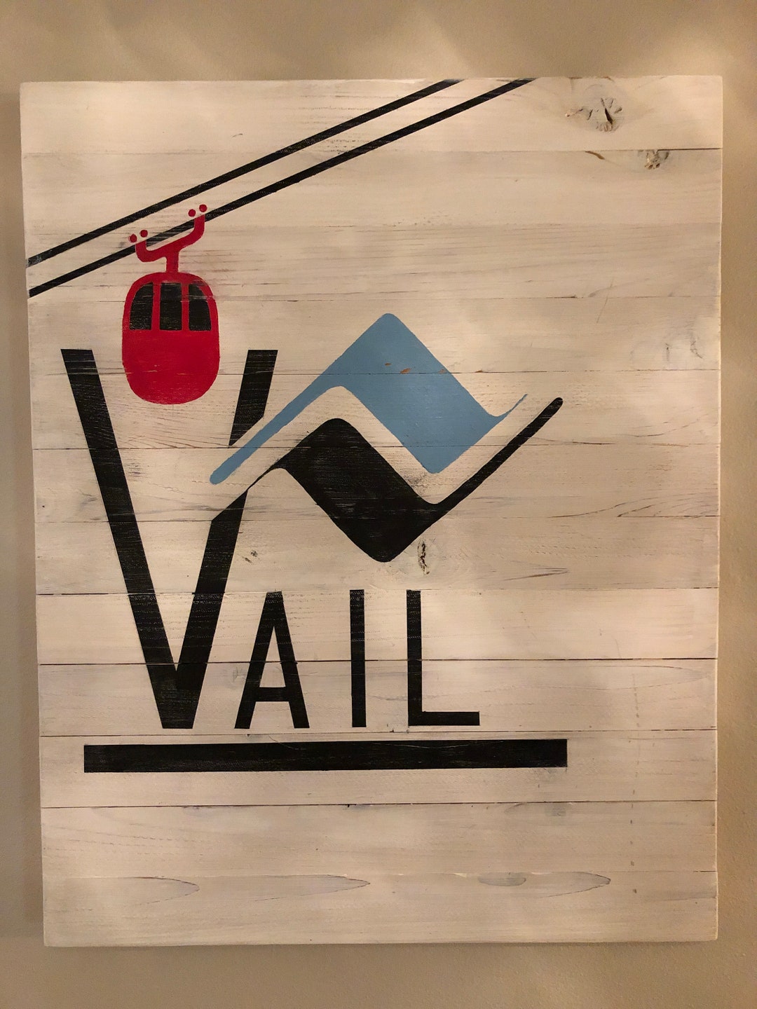 Custom Vail Colorado Print - Etsy