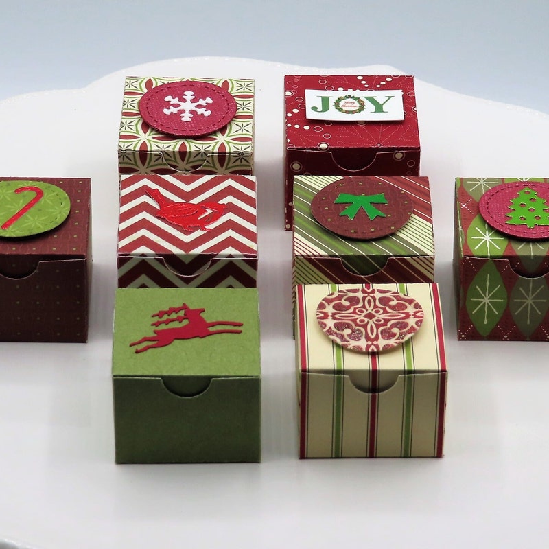 Christmas Favor Box - Etsy