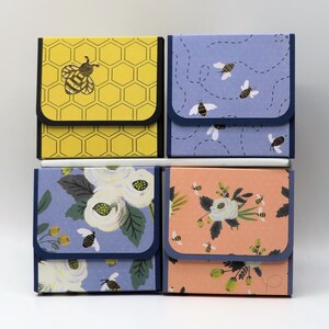 Bees Sticky Note Pads 9 - Set of 4, Sticky Notepads - Etsy
