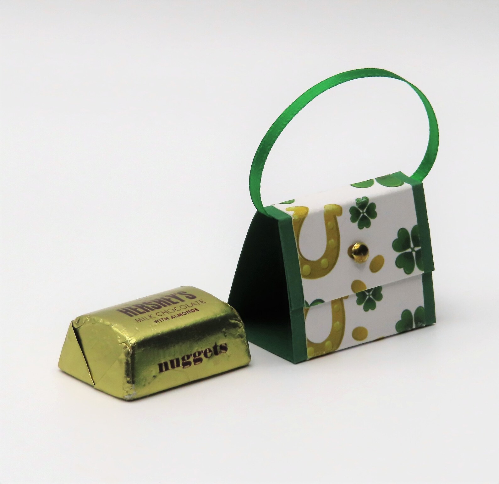 St. Patrick's Day Purses for Hershey Nuggets® 7 Set of 6, Party Favors ...