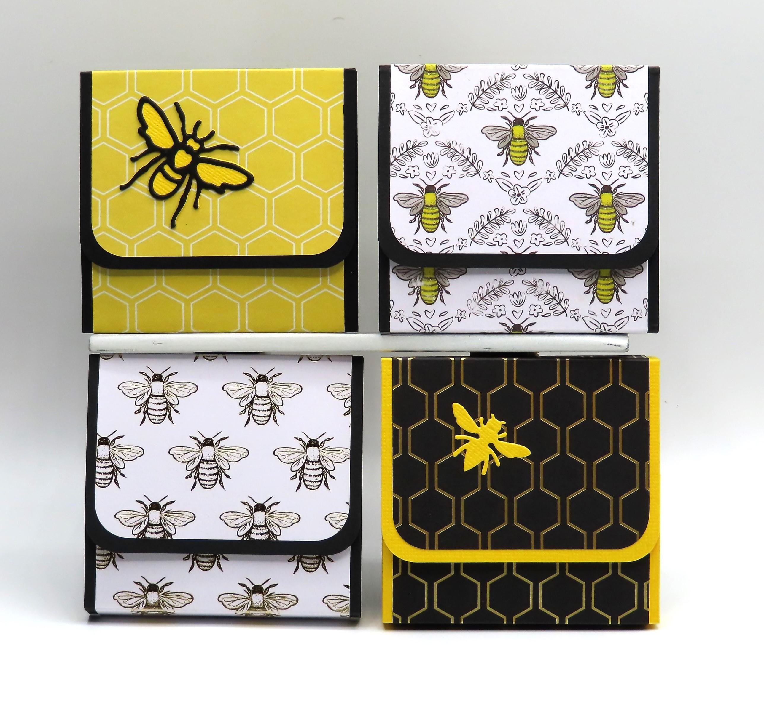 Bees Sticky Note Pads 10 - Set of 4, Sticky Notepads - Etsy