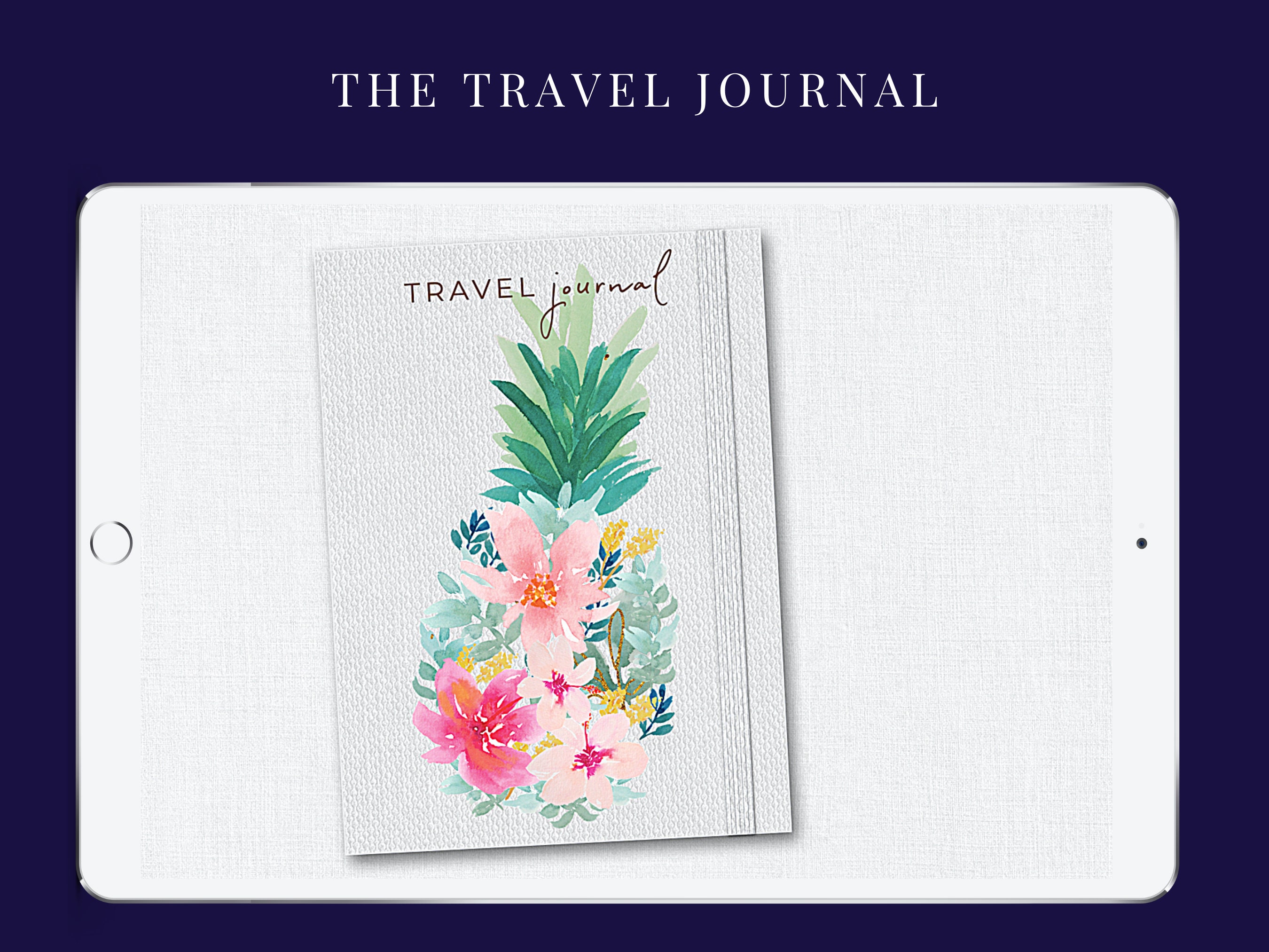 Digital travel journal template - legallery