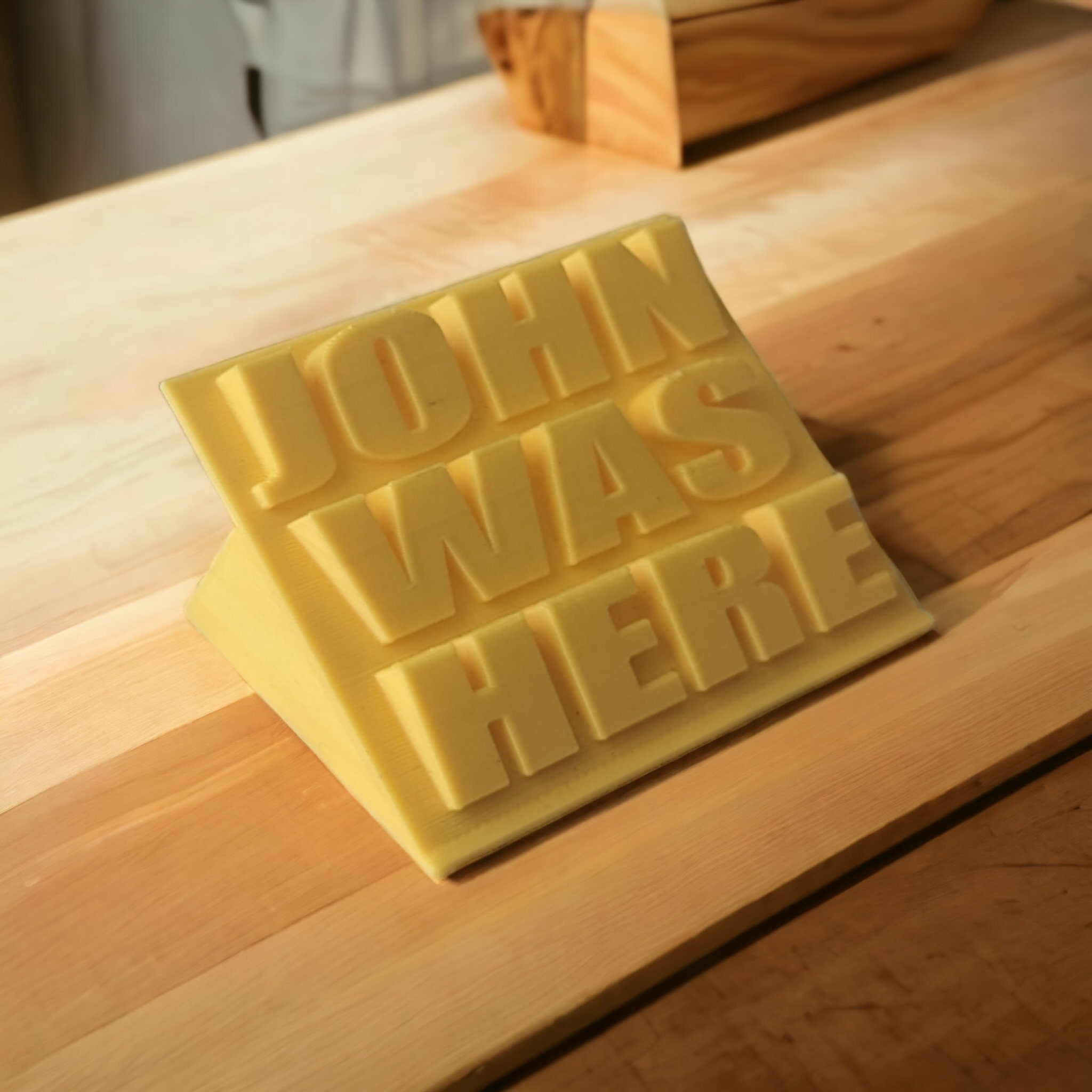 Custom Name Desk Sign: Personalized 3D Printed Tag for Your Space 2.5x2 ...