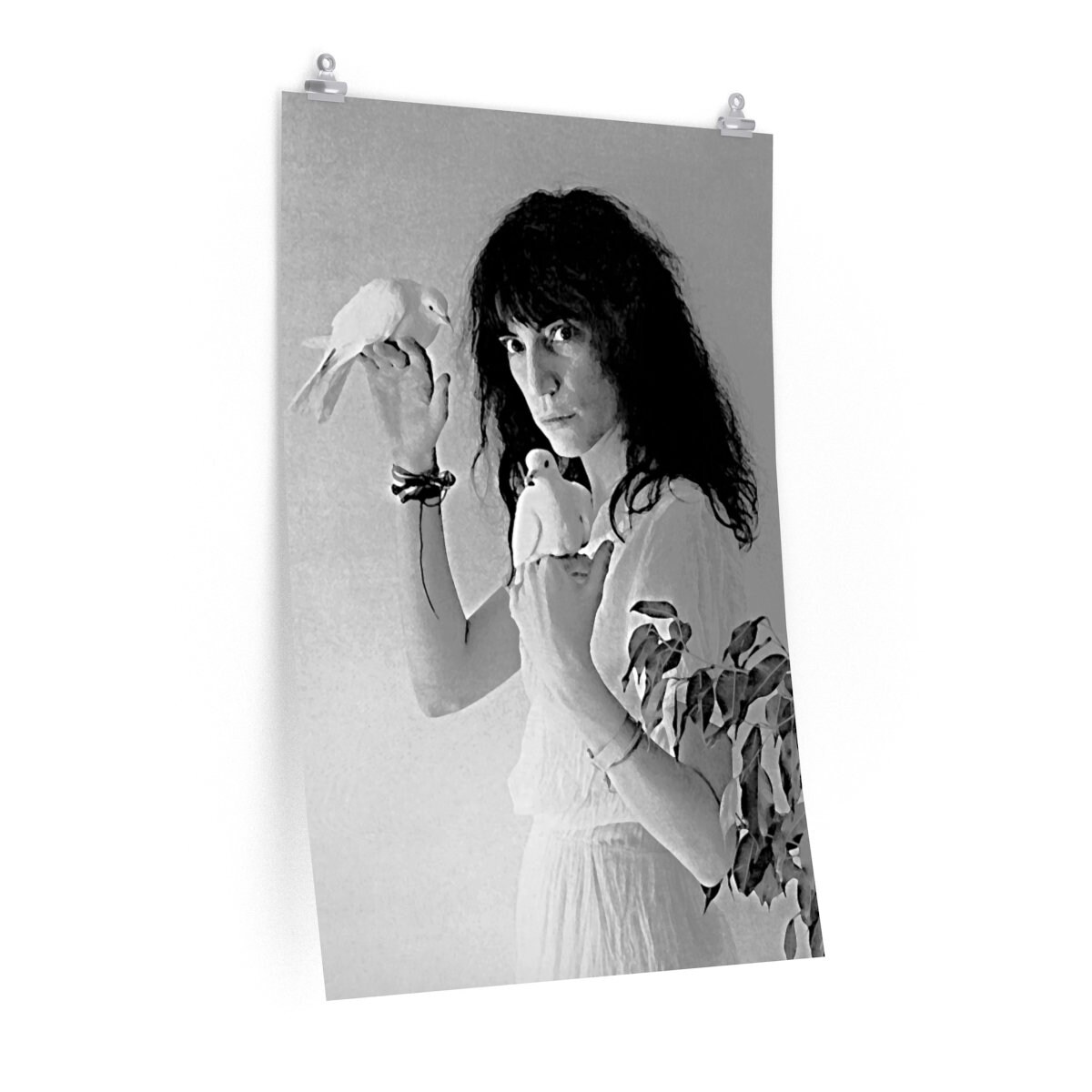 Patti Smith Art Poster Punk Rock Print Patti Smith Gift Mixed | Etsy