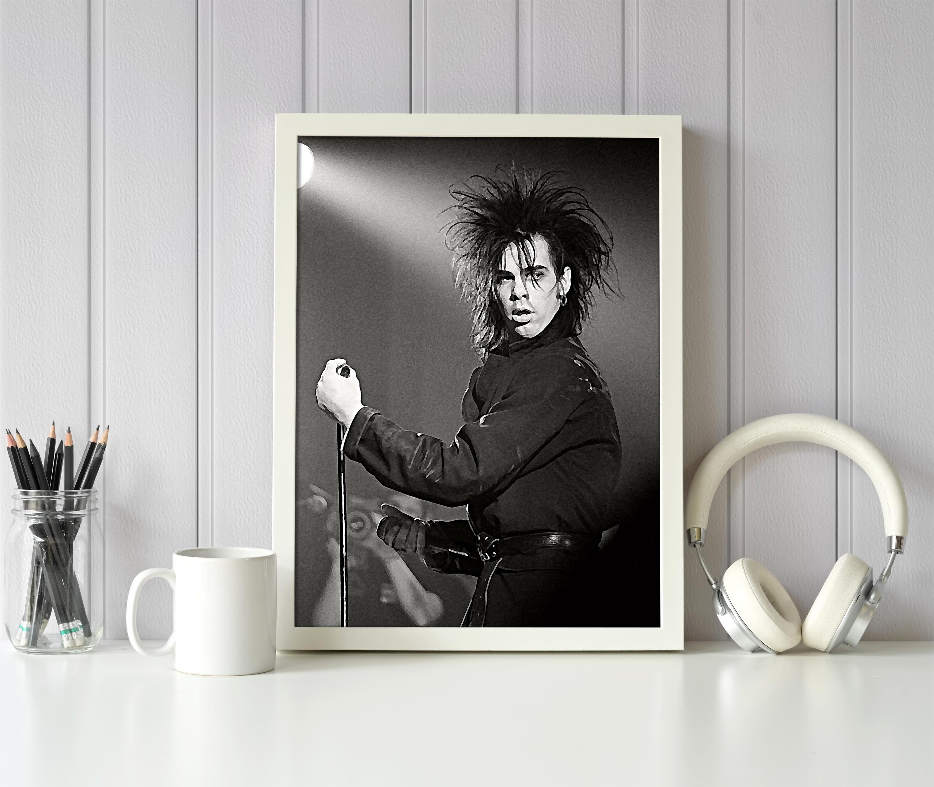 Nick Cave 1982 Print Post-Punk Gothic Rock Alternative Rock | Etsy