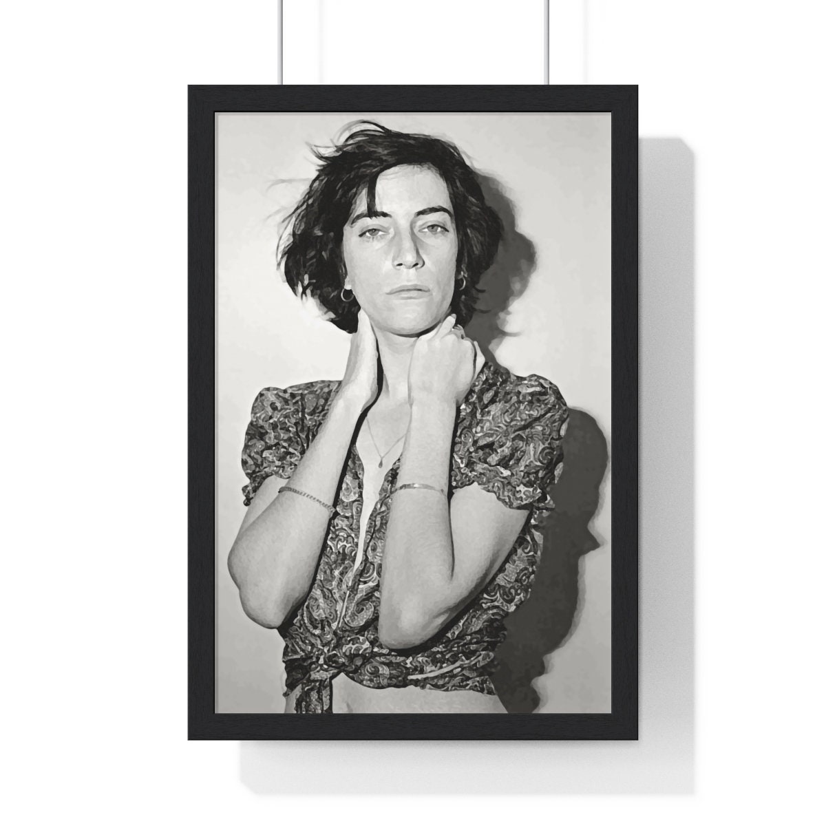 Patti Smith Art Poster Punk Rock Print Patti Smith Gift Mixed - Etsy
