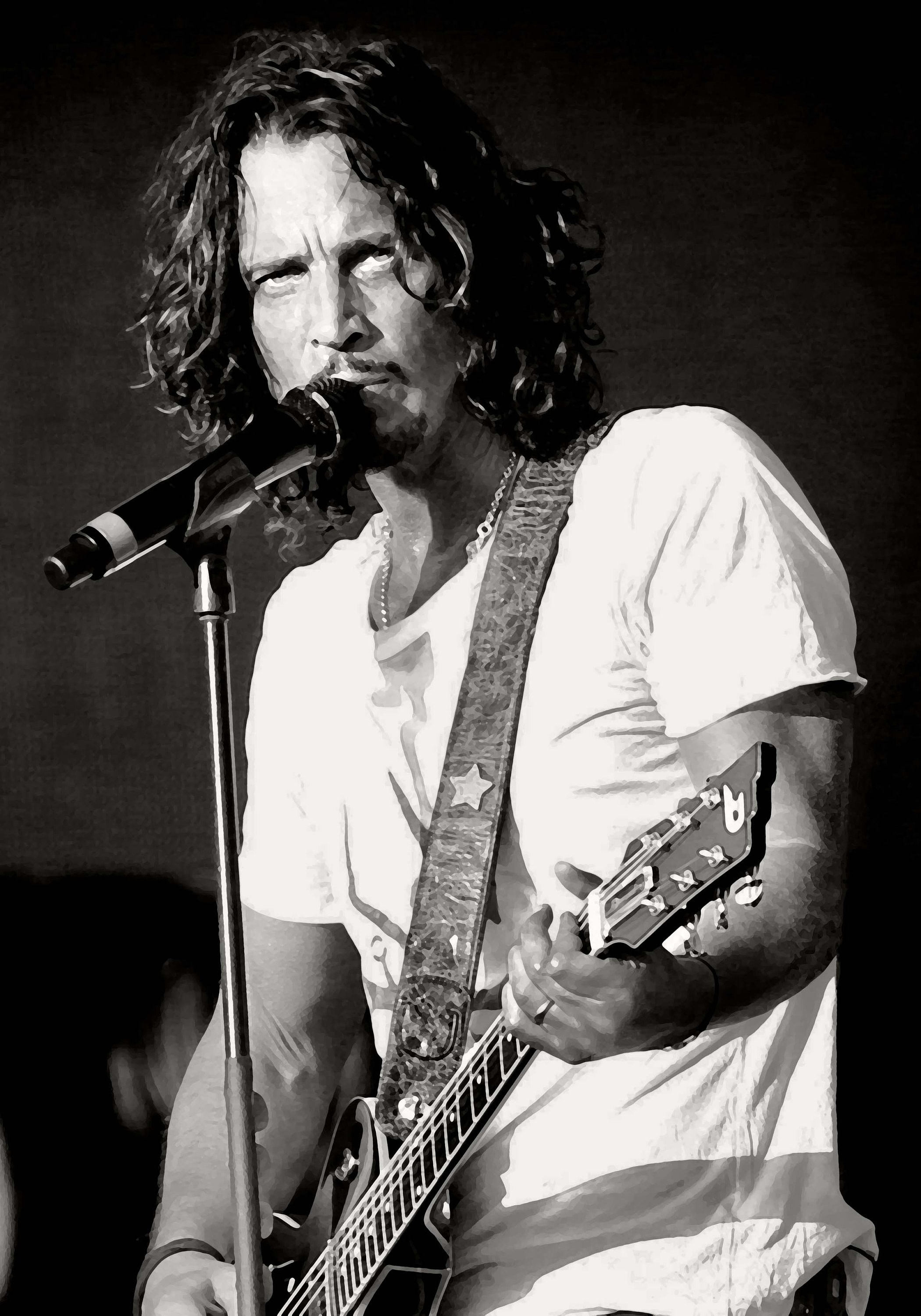 Chris Cornell Art Print Poster Soundgarden Audioslave - Etsy