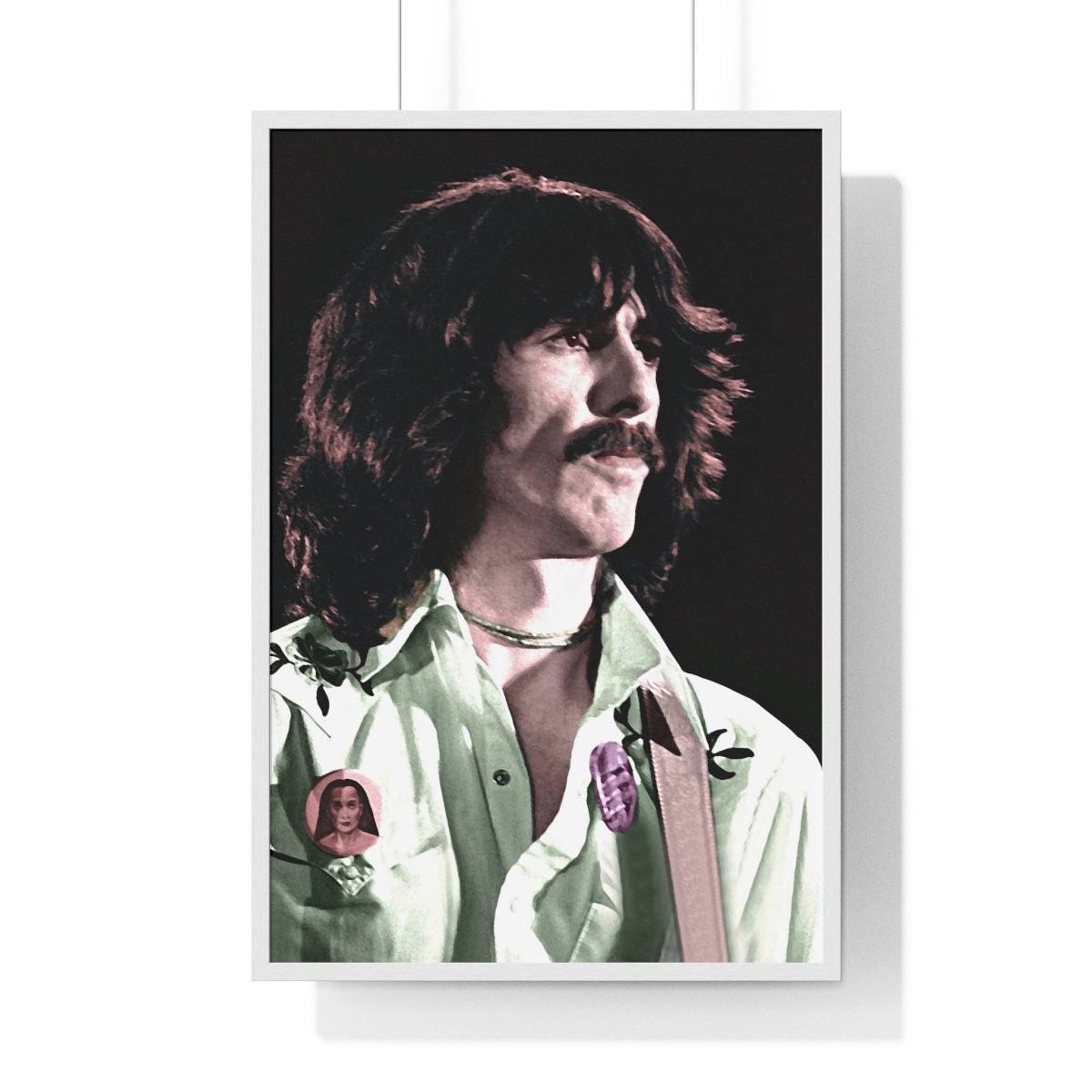 George Harrison Art Print Poster George Harrison Gift Rock | Etsy