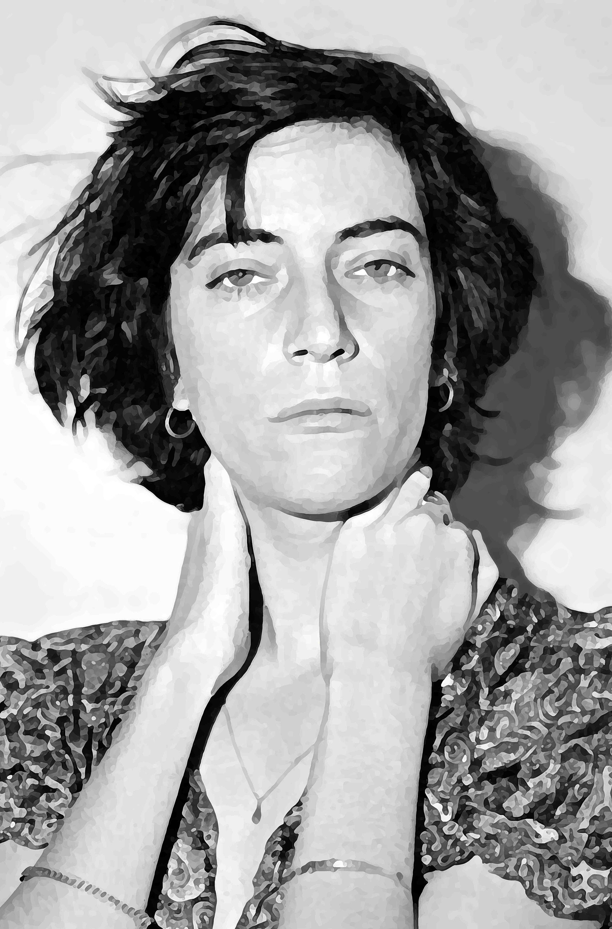 Patti Smith Art Poster Punk Rock Print Patti Smith Gift Mixed - Etsy