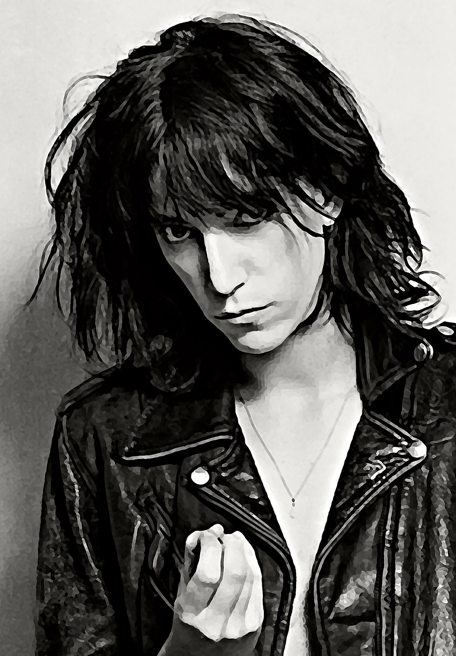 Patti Smith Print Singer Songwriter Poet Visual Artist Auteur | Etsy